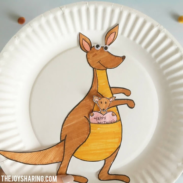Kangaroo Mother's Day Craft - The Joy of Sharing