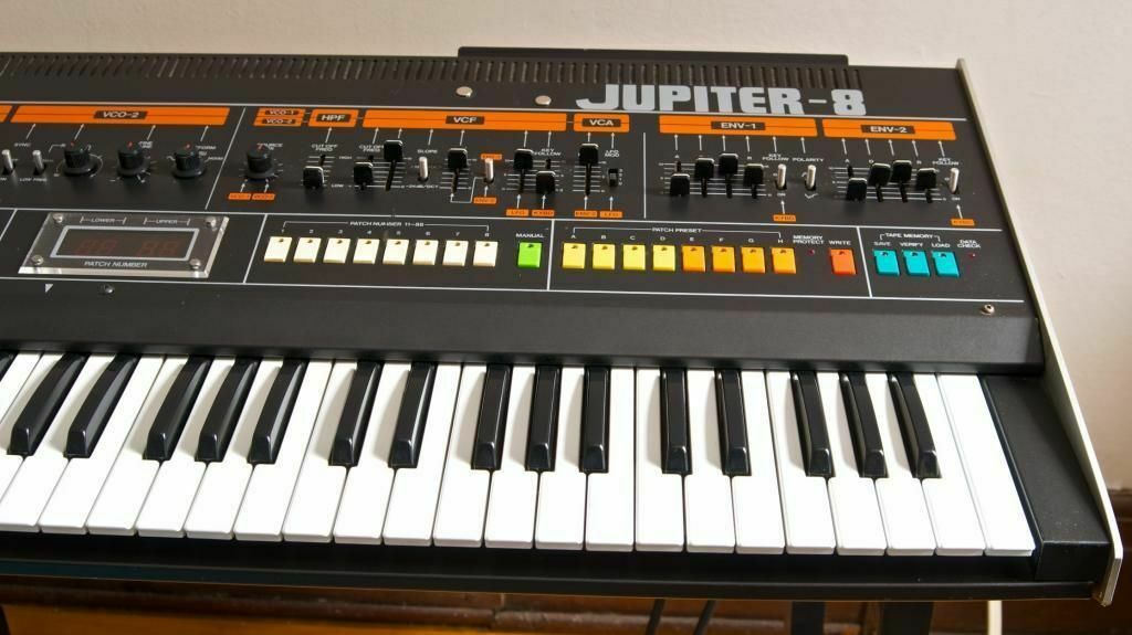 MATRIXSYNTH: Roland Jupiter 8 JP-8 Analogue Synth w/ Kenton PRO DCB Mk3