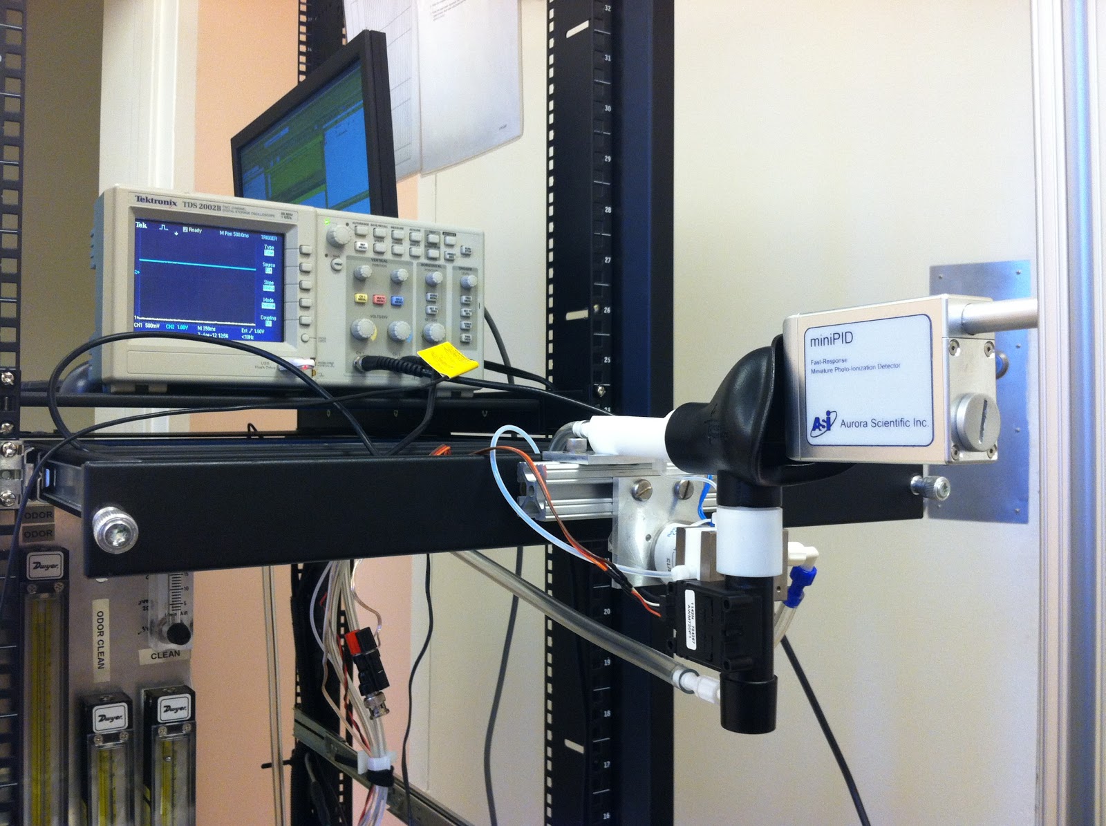 Lab Time: Human Olfactometer in Action