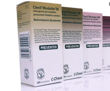 دليل الأدوية العالمي: Clenil Modulite كلينيل مودوليت