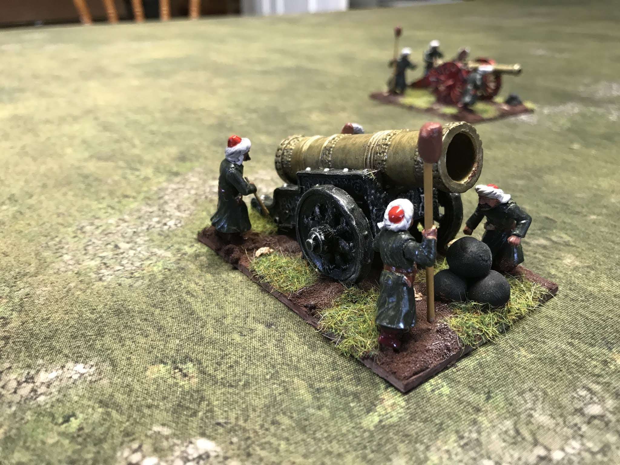 Cirencester wargames: Heavy Artillery - 28mm Ottomans