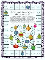 Fun Games 4 Learning: Christmas Literacy Freebies