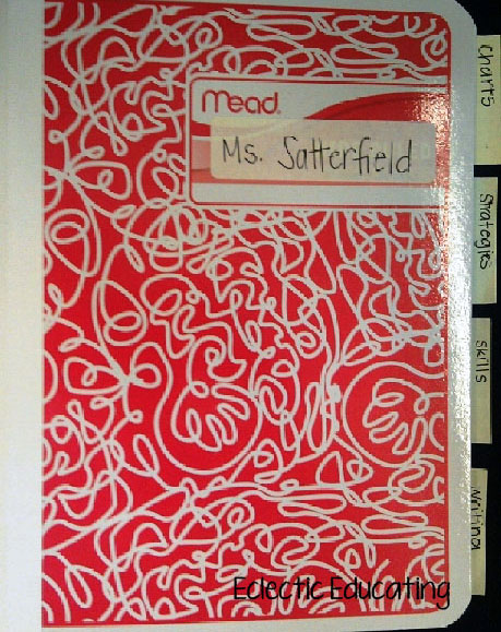 Eclectic Educating: Reader's Notebooks!