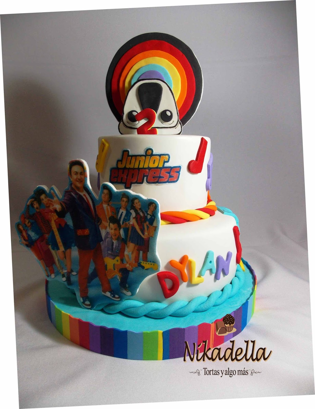 Nikadella: Torta Junior Express Dylan 2 años