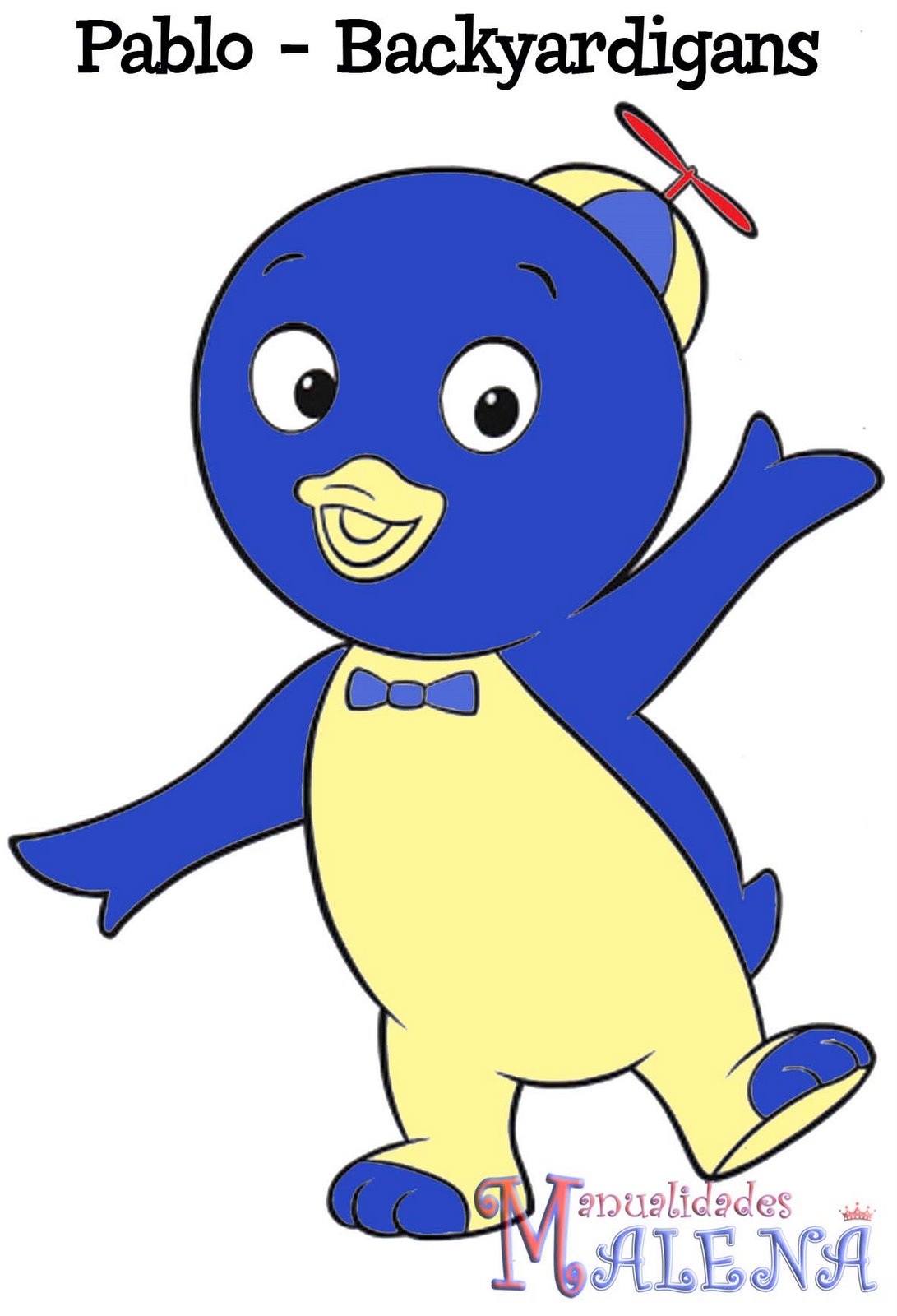 Molde de pablo de Backyardigans - Imagui