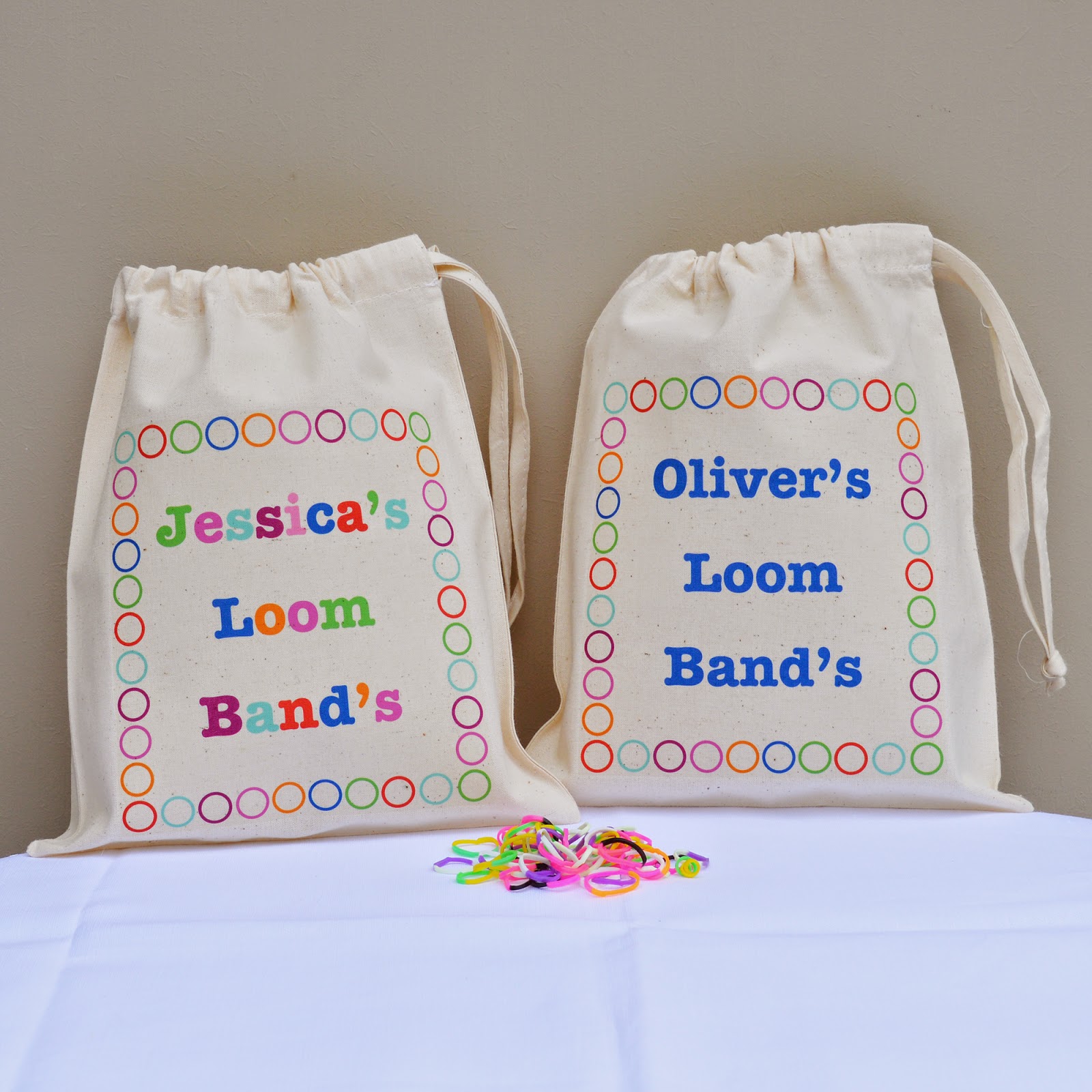 andrea fay's: Loom Band Bag's