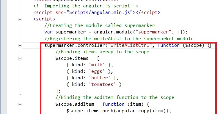 Ας μοιραστούμε πράγματα Angularjs The Ng Controller Directive