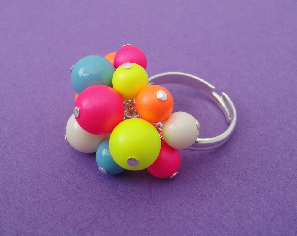 My Beaded Treasures: New Neon Jewellery