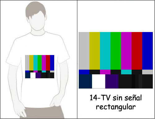 MUNDO GEEKS: 14-TV sin señal Rectangular
