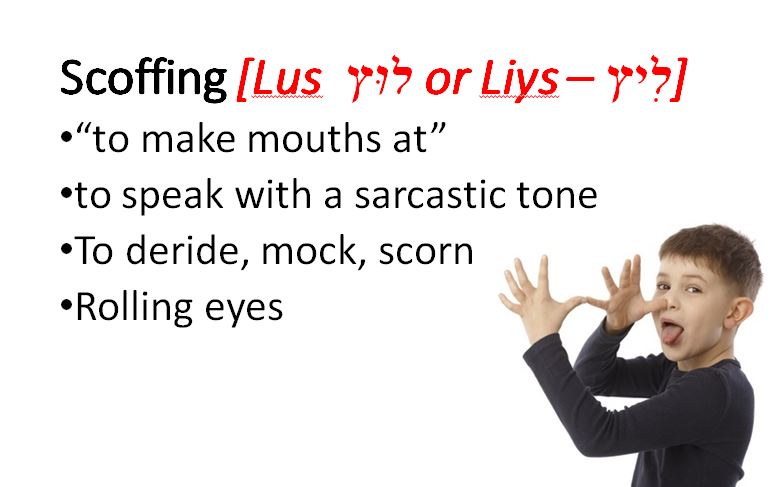 Pastor Chris' Blog: As Sheep Among Wolves, part 4 - Listening vs. Scoffing