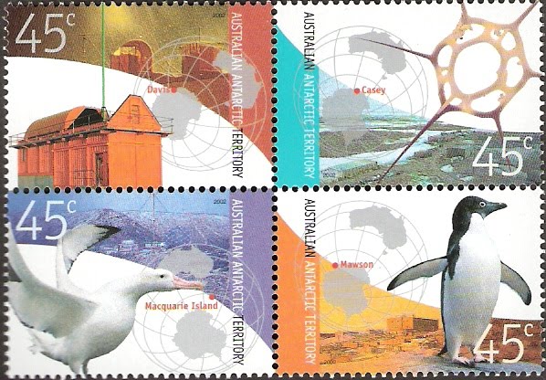 MY POLAR PHILATELY: 2002 ANTARCTIC RESEARCH BASES