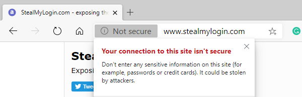 EdgeブラウザでWebサイトを信頼できるかどうかを知る方法