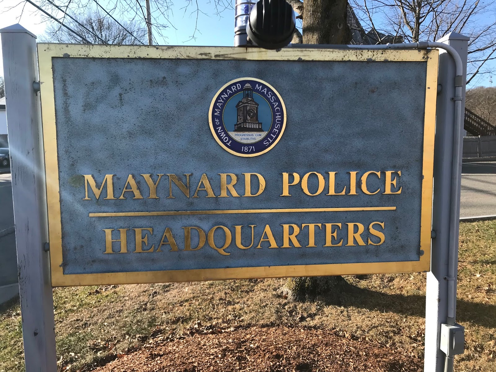 Maynard Life Outdoors and Hidden History of Maynard: Maynard Police ...