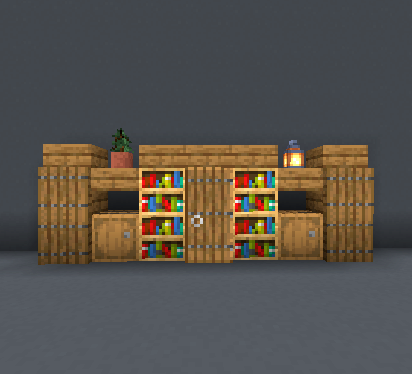 Large Spruce Bookshelf