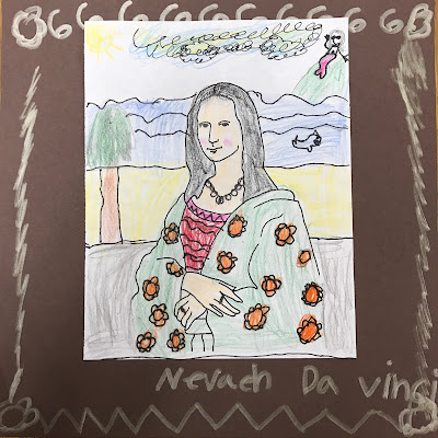 Kathy's Art Project Ideas: Mona Lisa Parody Art Lesson
