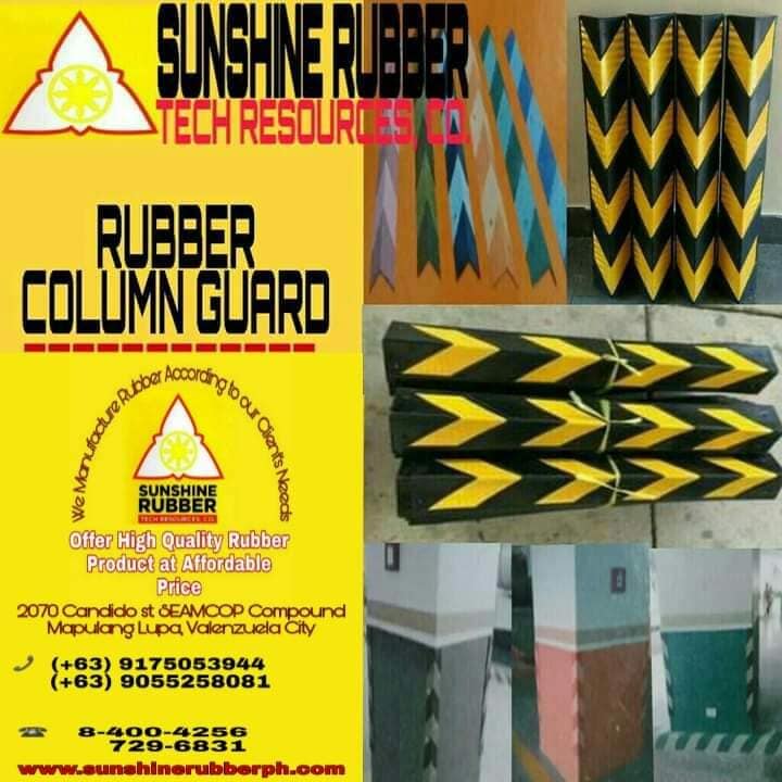 RUBBER COLUMN GUARD