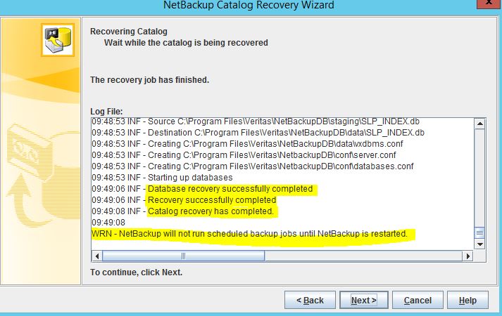 Remote Infrastructure Management: NetBackup 7.7.2 Catalog Administration
