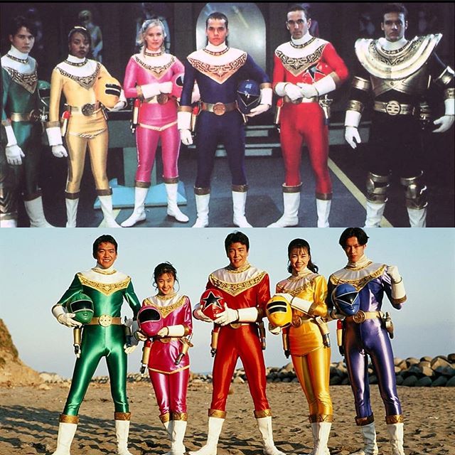 Freddy de Js. Blog: Choriki Sentai OhRanger & Power Rangers Zeo
