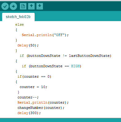 Mekatronika: Seven Segment Menggunakan Arduino UNO dengan 2 Tombol ...
