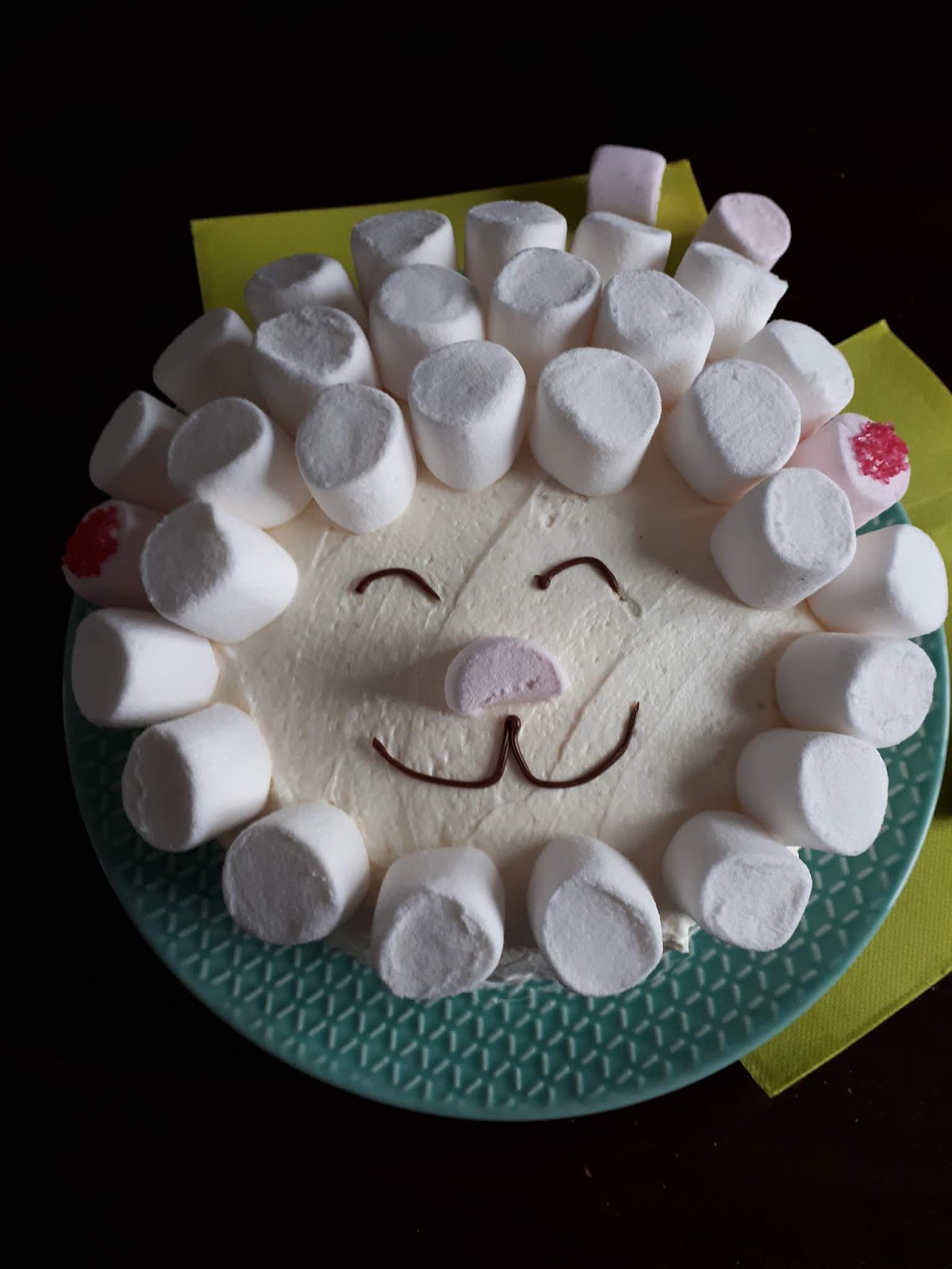 LES PETITS DELICES D'UNE MAMAN PRESSEE: Gâteau mouton #pâques