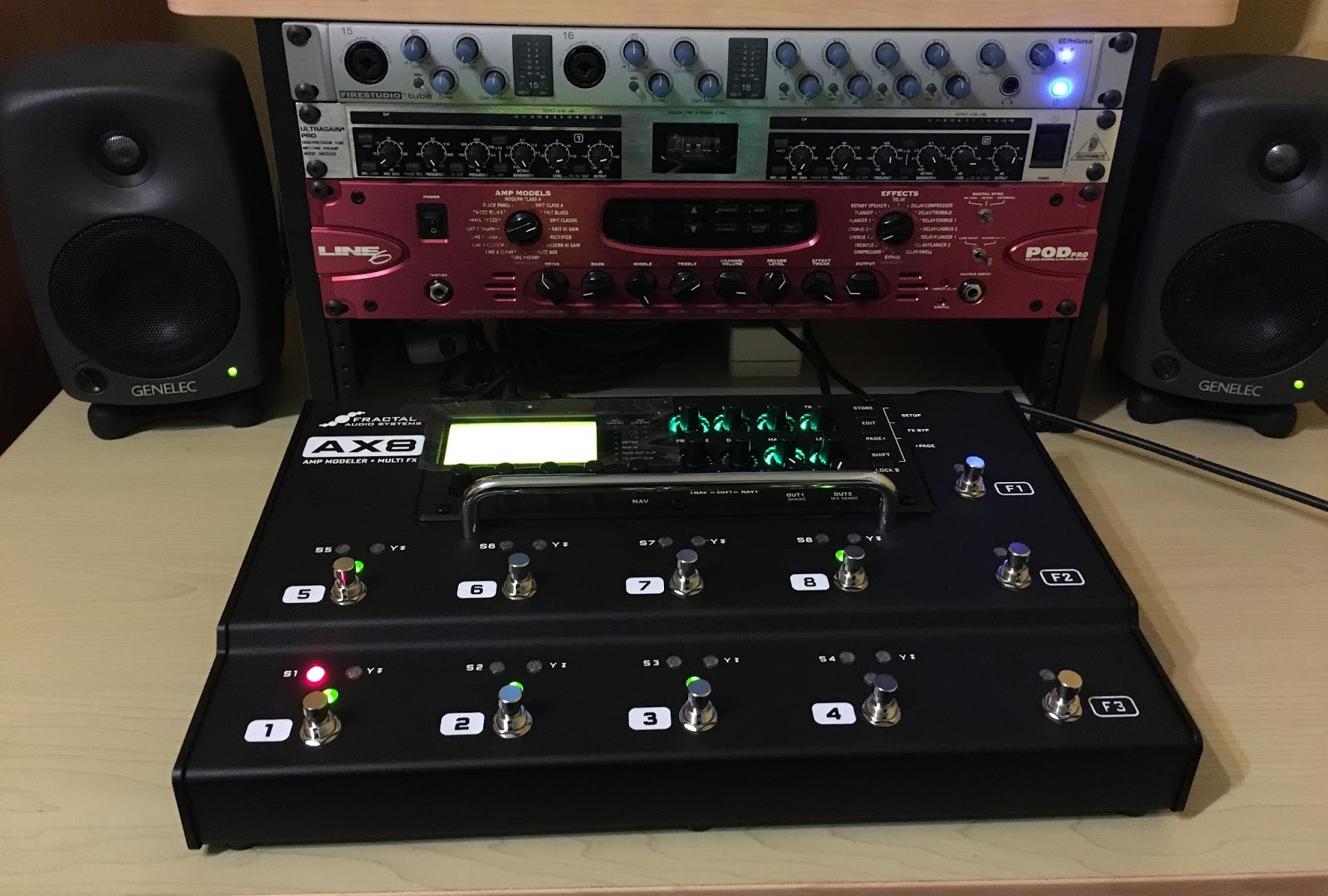 FRACTAL AX8: FRACTAL AX8 (Parte 1)