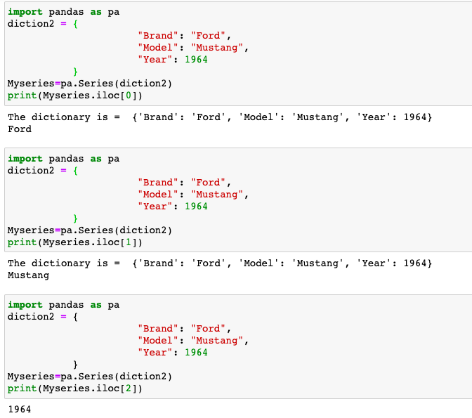 Python Pandas: Blog 5 Python Series from Dictionary Attributes ...