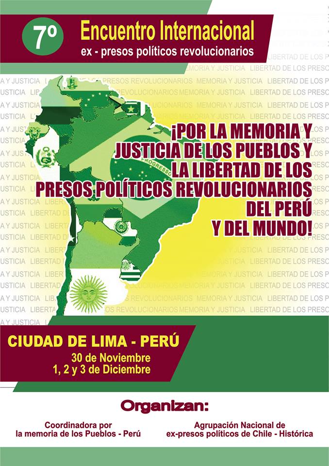 Saludamos el éxito del VII Encuentro Latinoamericano “¡Por la memoria y justicia de los pueblos ...