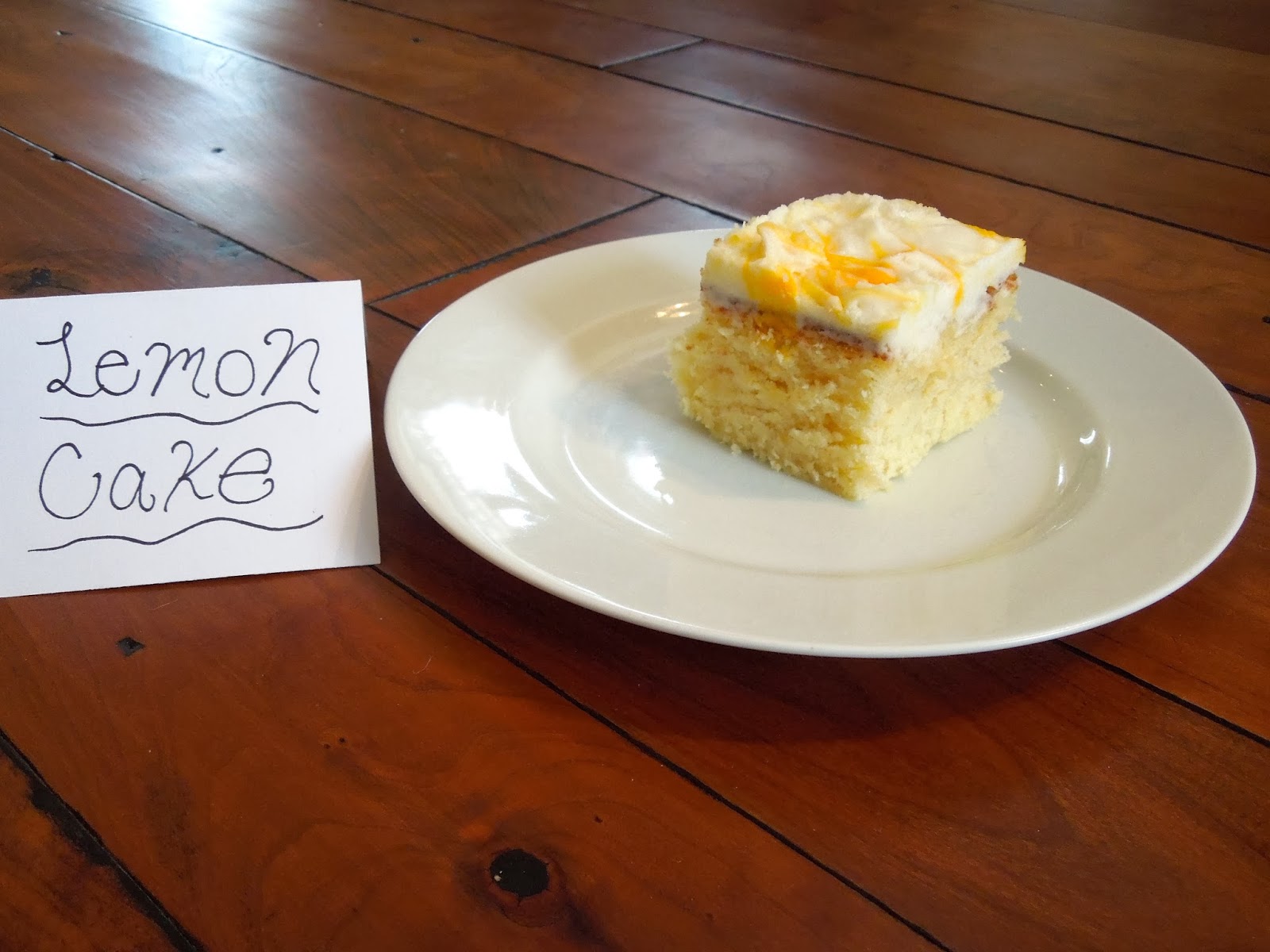 Melanie May: Best lemon cake recipe ever!