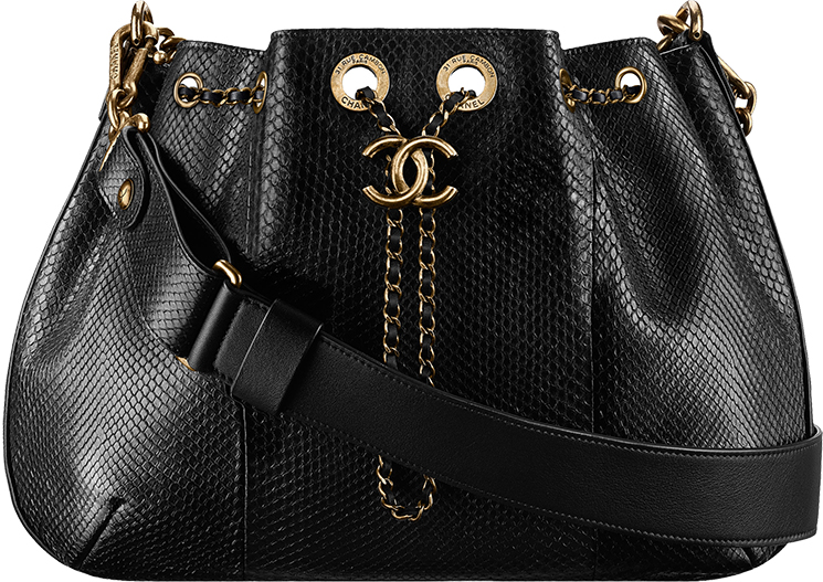 fashion in my wardrobe: Favourite Picks - Chanel Buckle Drawstring Bag 2016