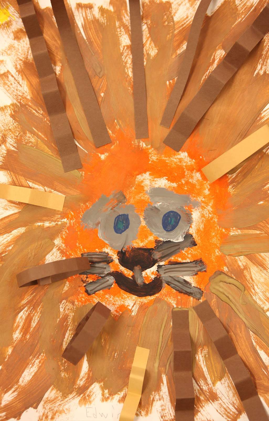 Art Project Girl: Texture Lions