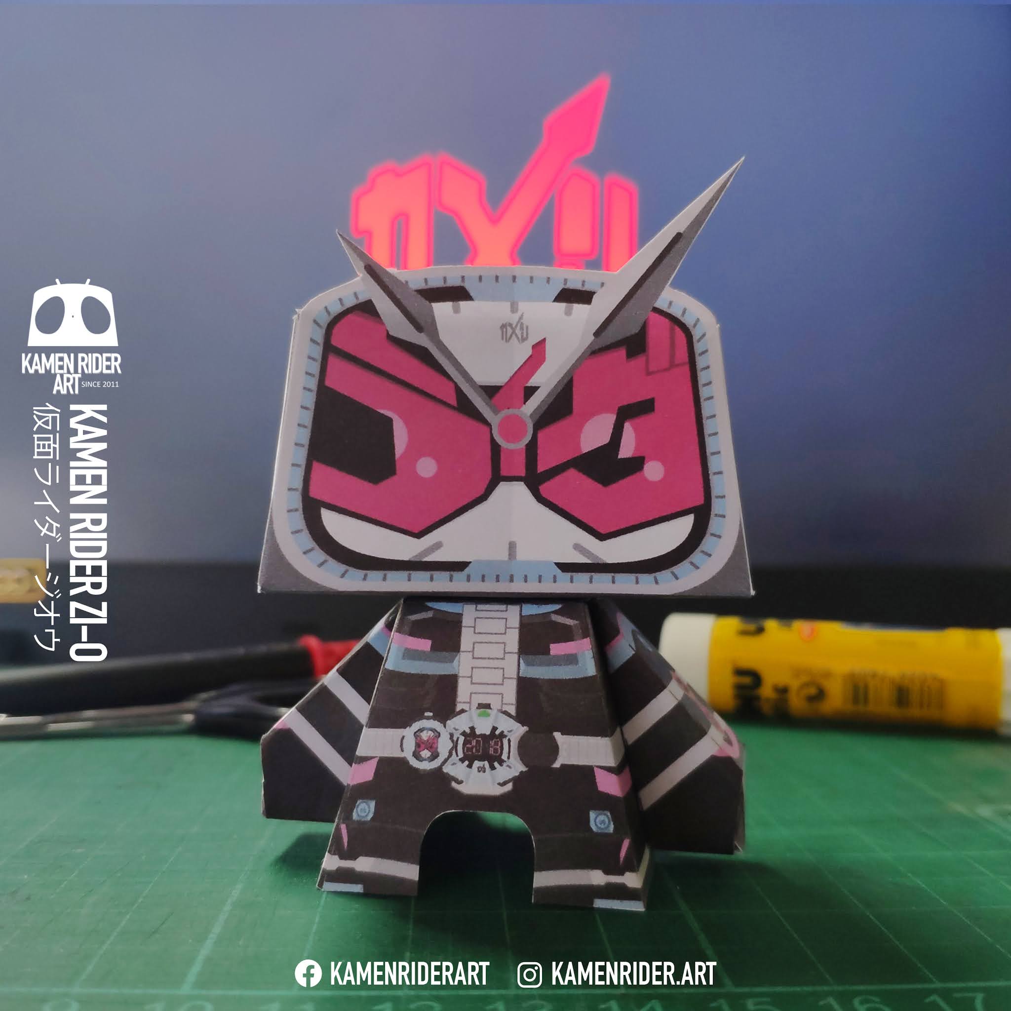Paper Toy Factory: Kamen Rider Zi-O Papercraft