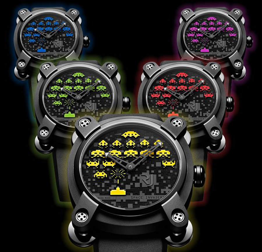 If It's Hip, It's Here (Archives): More Space Invaders Watches With A ...