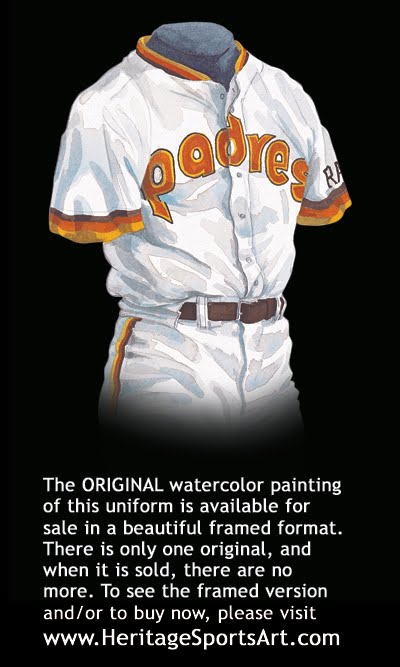 San Diego Padres Uniform and Team History | Heritage Uniforms and ...
