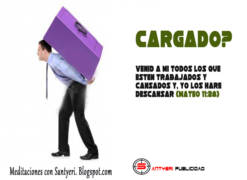 Cargado? Ve a Jesus