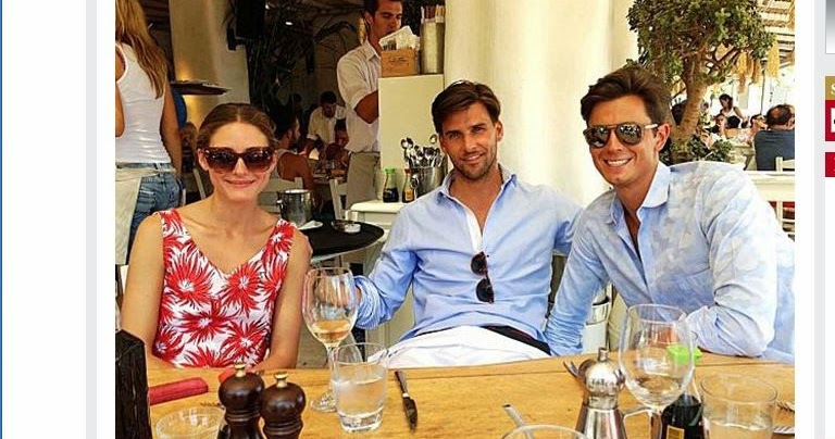 Bel Ami Gossip: Marc Vidal Greek Holiday