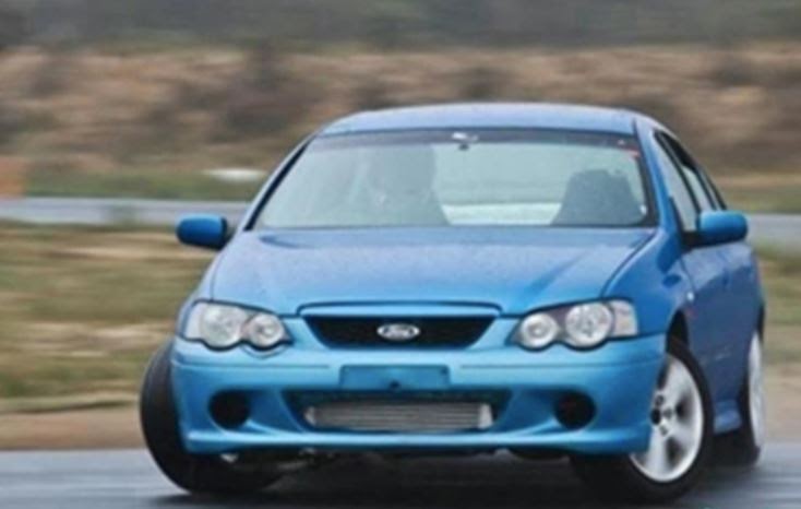 Just A Car Guy: The popular BA Falcon unexpectedly loses control and ...