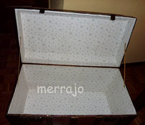 Manualidades merrajo & yoli: Destuneando un baul