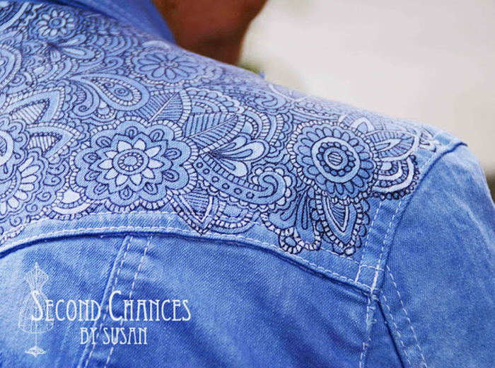 DIy to Try # Customized denim jackets