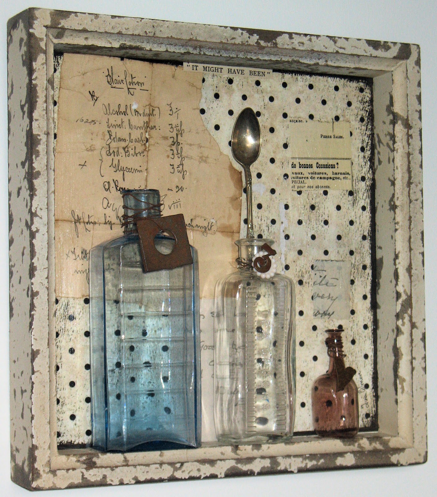 Silver Footprints: Assemblage Art