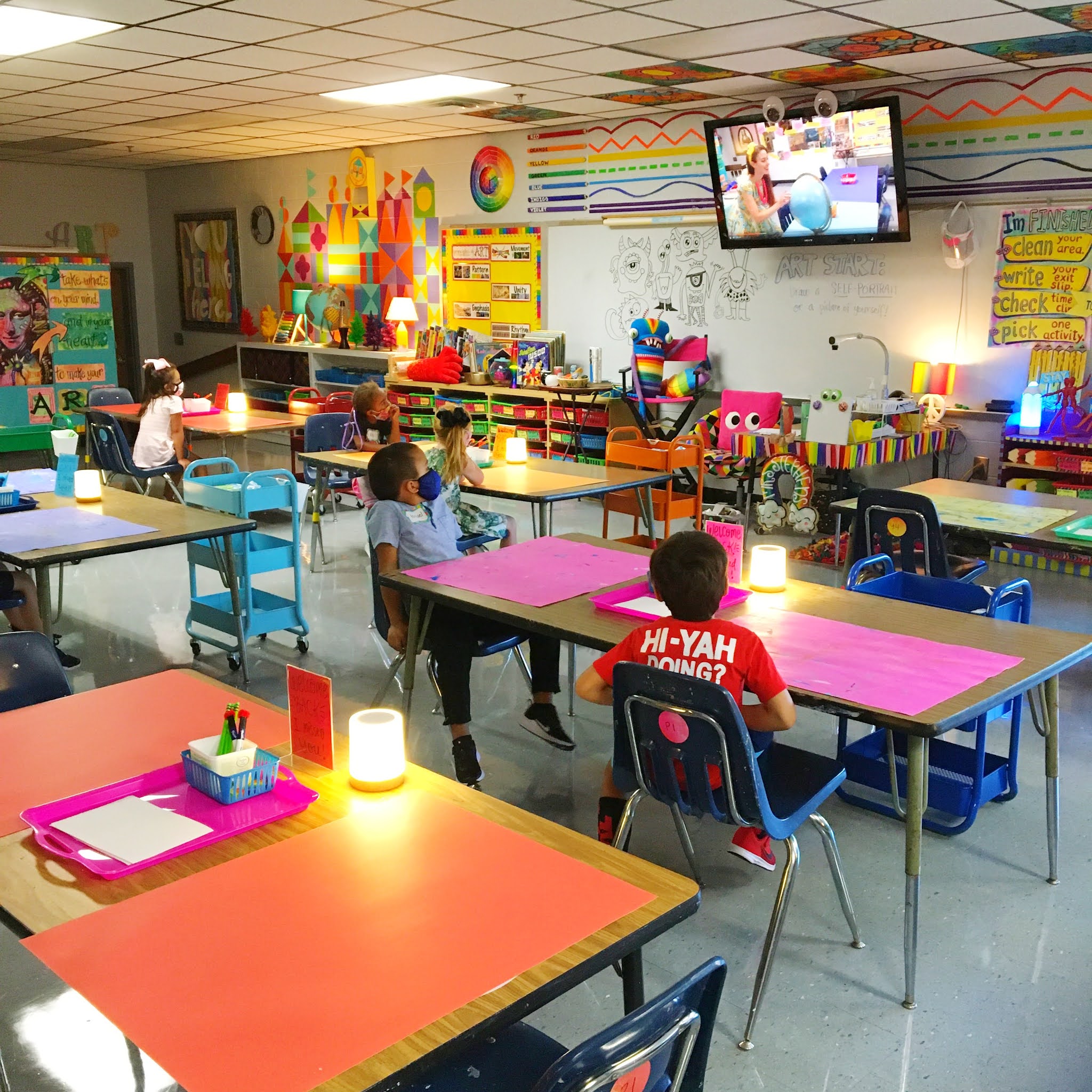 Elementary Art Classroom