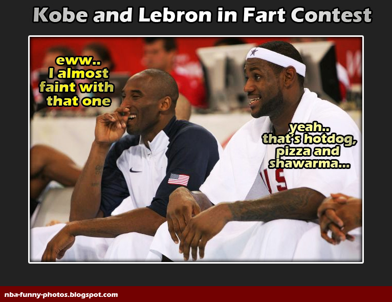 Kobe Bryant in Team USA - Nba Funny Photos