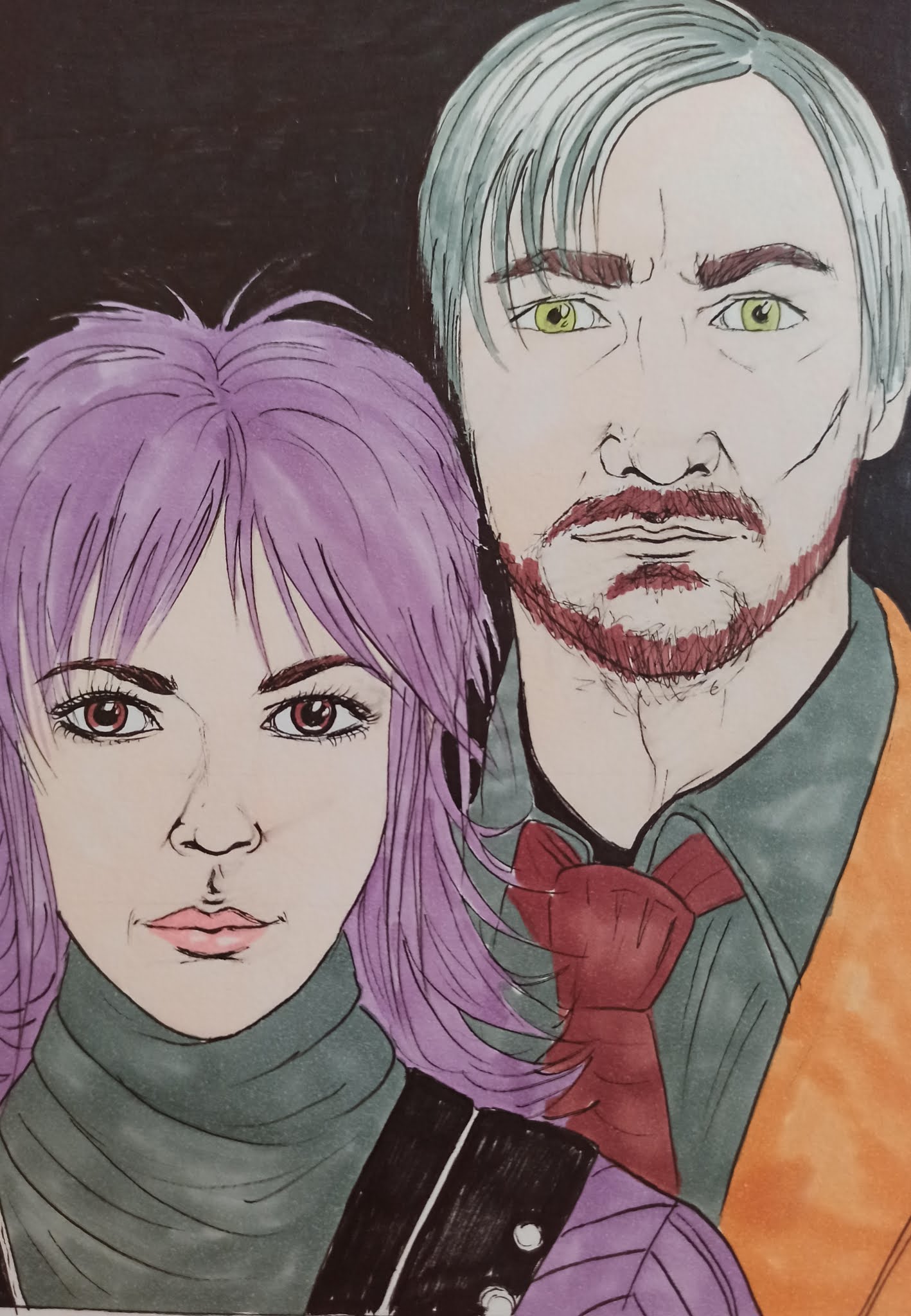 Saga o Ludziach Lodu w rysunkach: Nimfadora Tonks i Remus Lupin