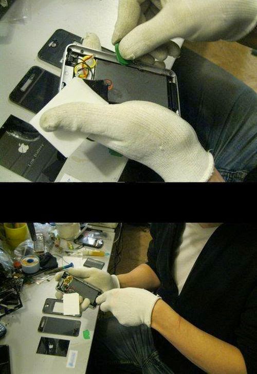 World Of Technology: The Inside Of A Fake iPhone (9 pics)