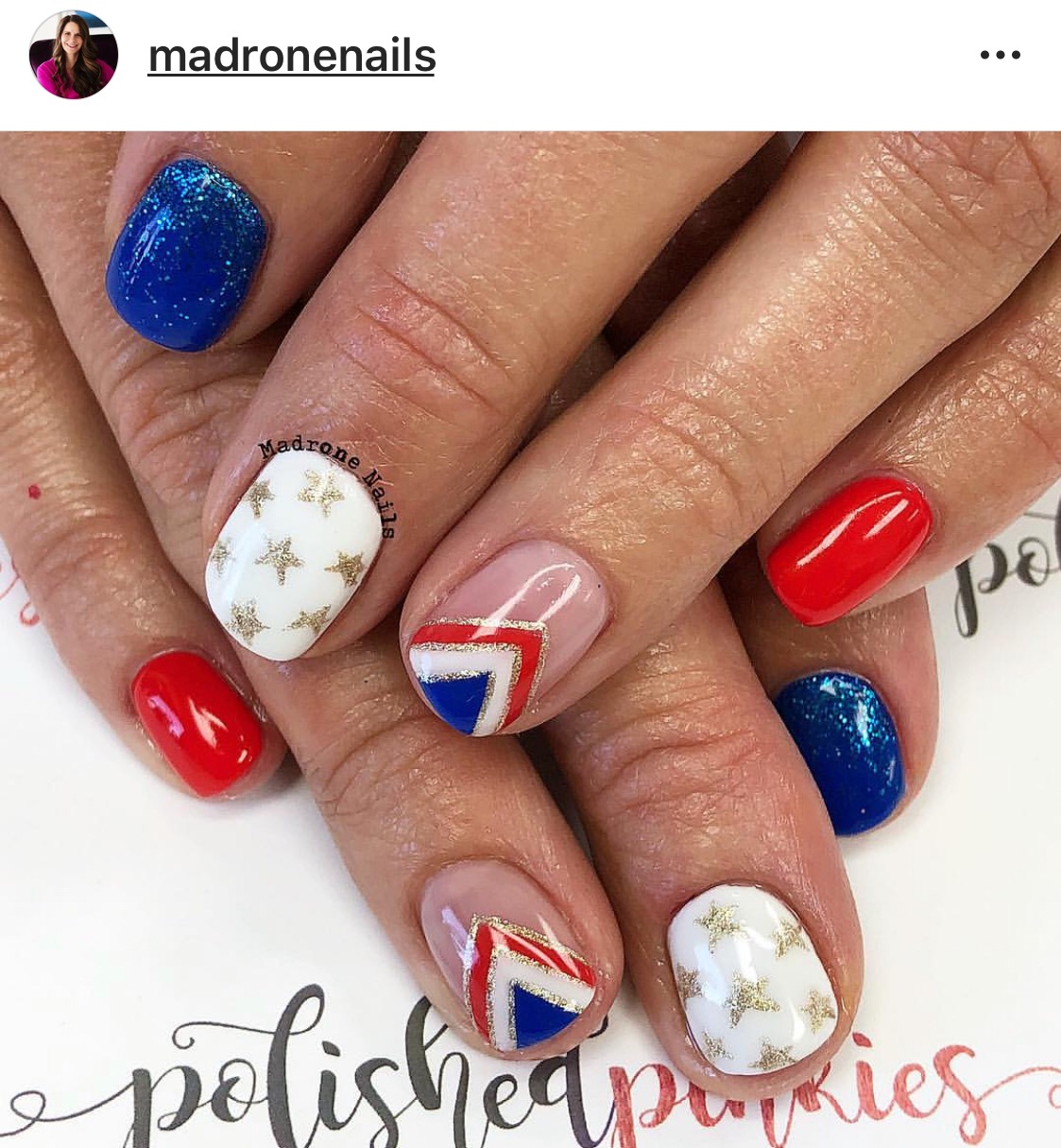 Polished Looks by Melissa : 28 Inspirational Patriotic Nail Designs
