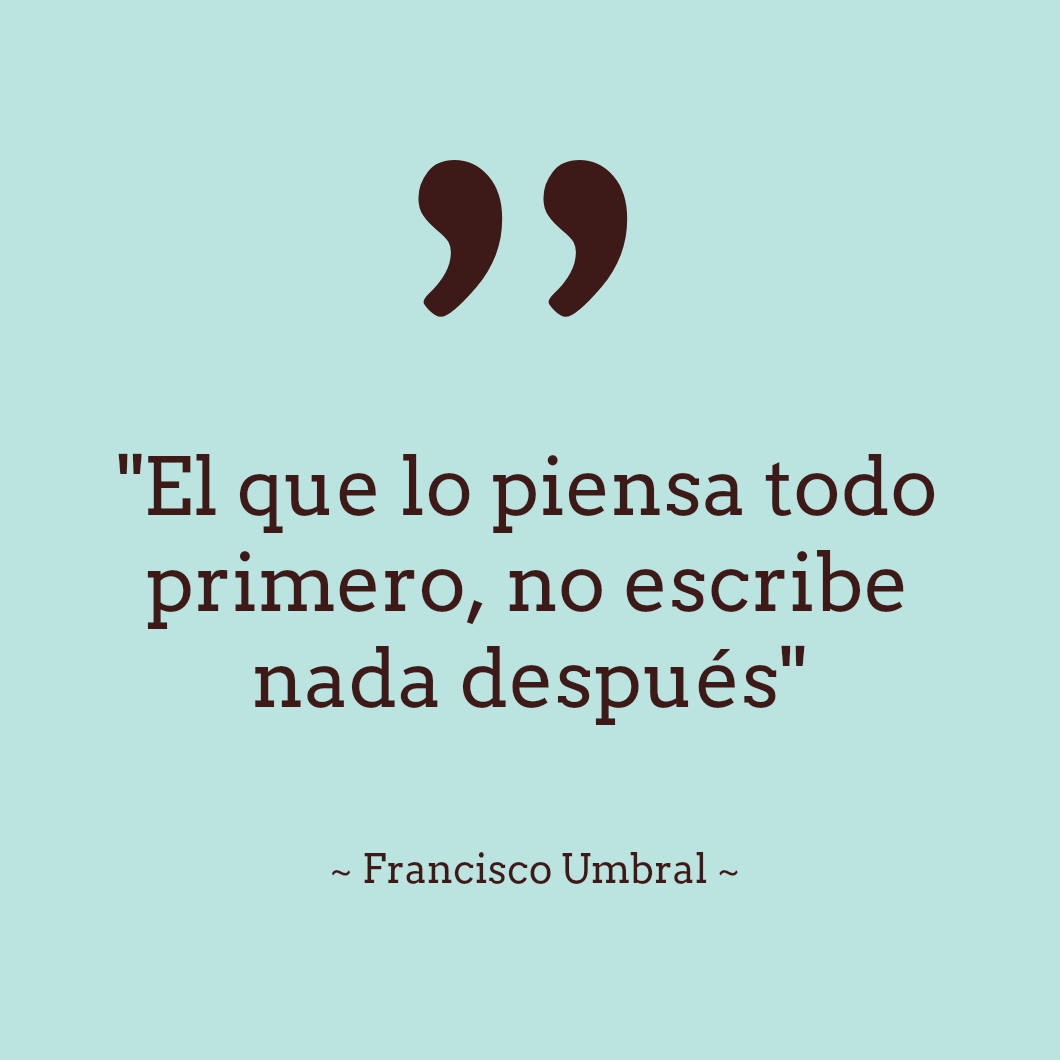 10 FRASES SOBRE LA ESCRITURA