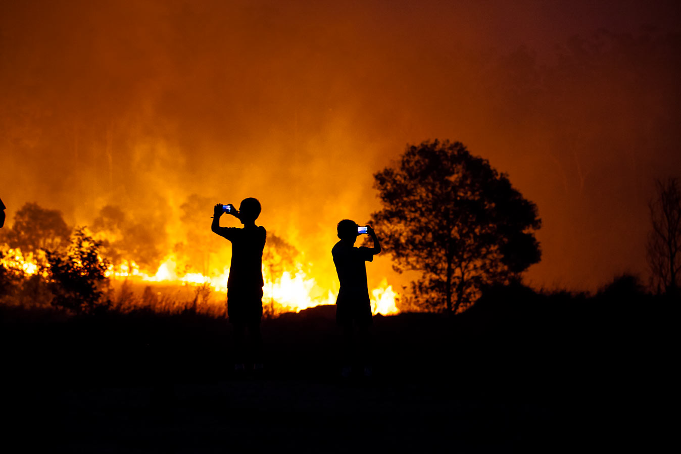 Ngaire Naran Photographer: bushfire!