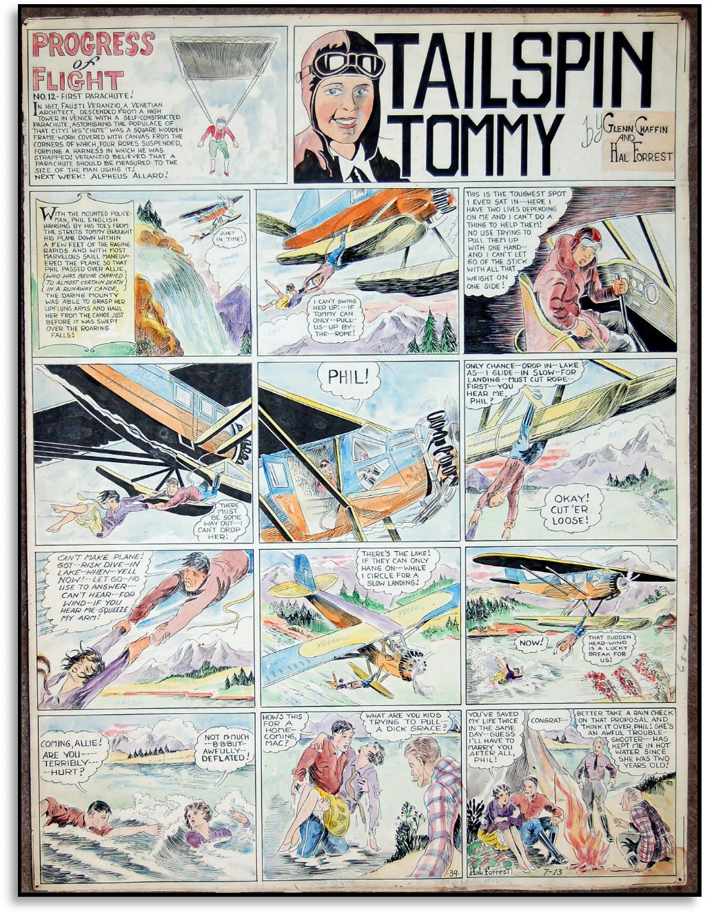 Atomic Surgery: Tailspin Tommy – Gets the Monogram Treatment in Sky ...