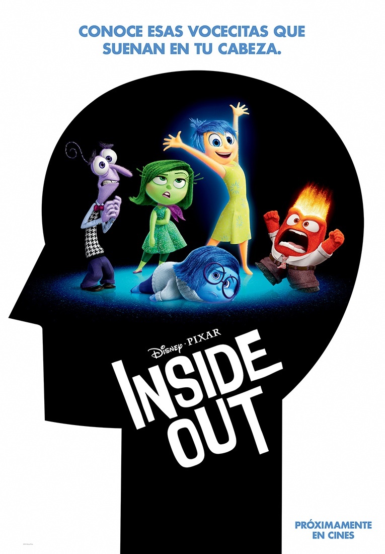 Segundo trailer de la película de Disney-Pixar: Inside Out - Aula de Elena