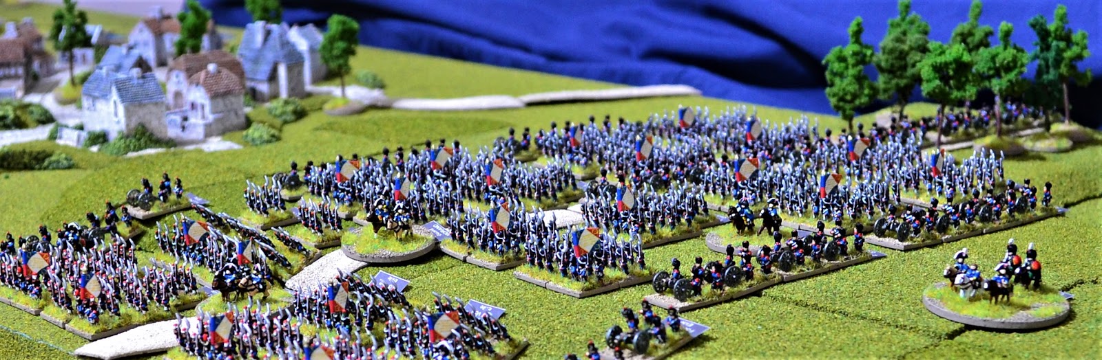 Grymauch's Solo Wargaming Blog : The Battle of Waterloo in 6mm Part 1