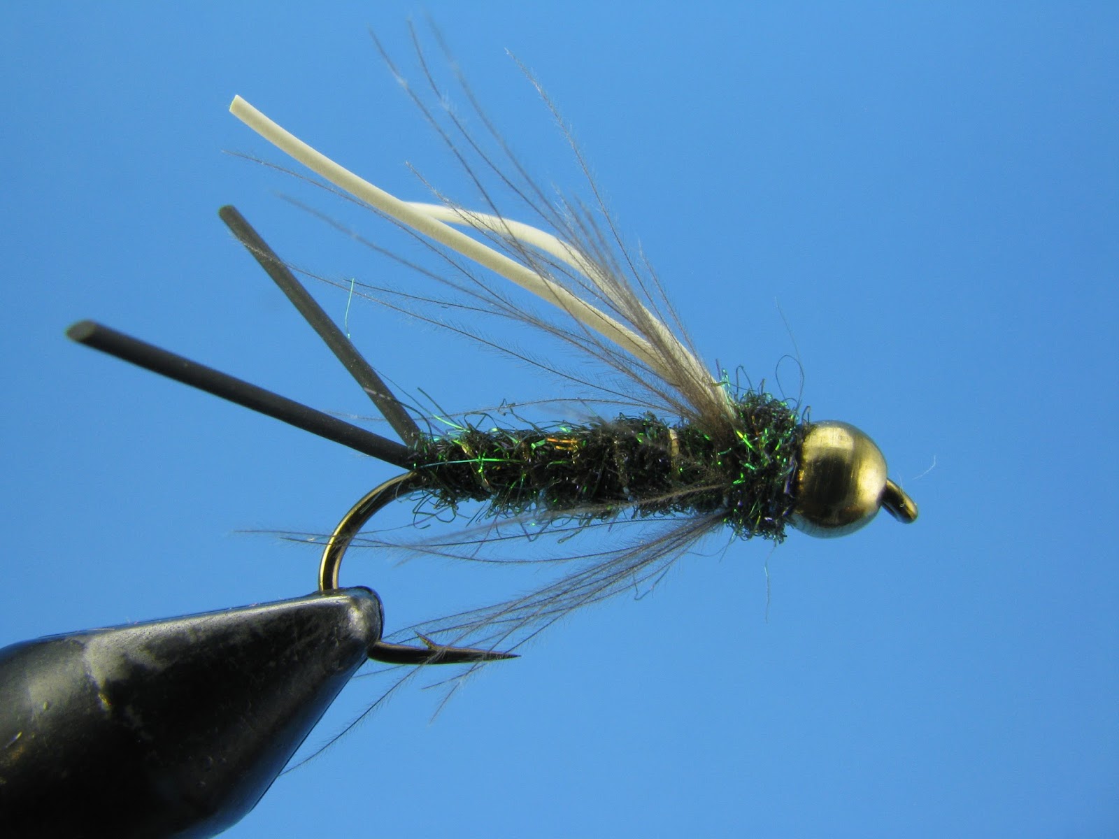 The Riffle: The Joy of Fly Tying: Rubber Leg Prince Nymph